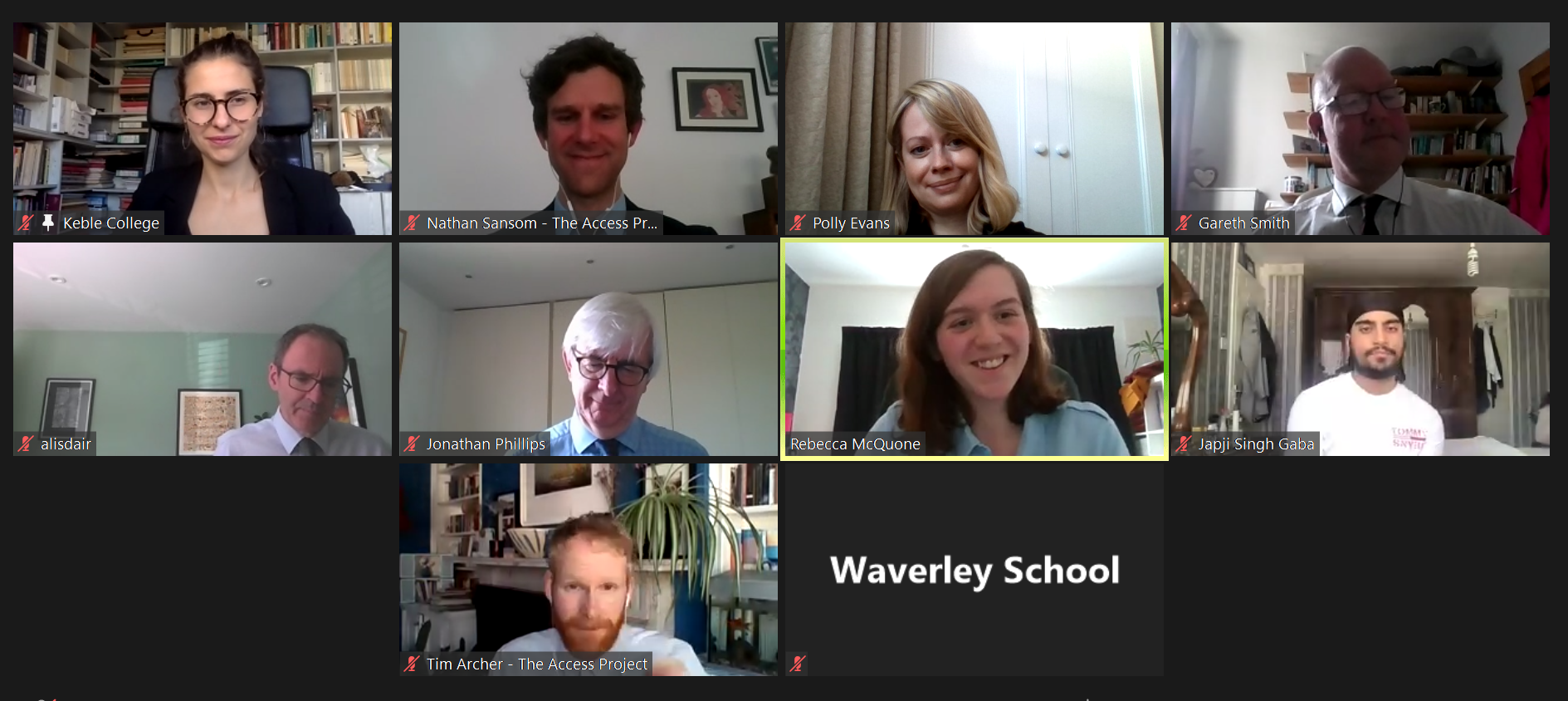 TAP Waverley School Partnership Launch - Keble College